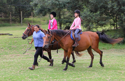Equitrailing at Boschrivier Farm & Stables - Horse Outrides & Pony Rides